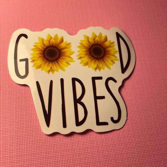 sticker | Design | 10 Sticker Good Vibes | Poshmark